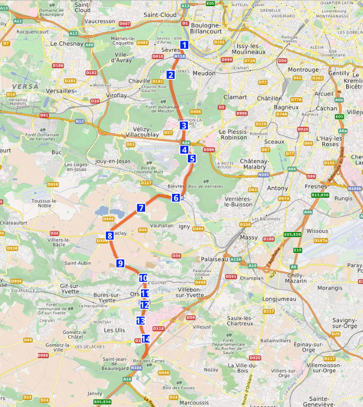 La route nationale 118 | Site Horizon Employeur