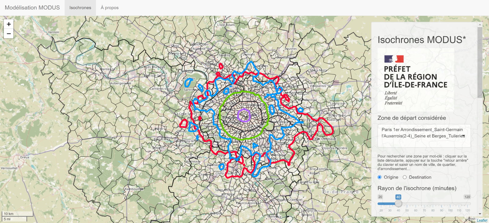 La modélisation MODUS de la DRIEAT Ile-de-France | Site Horizon Employeur